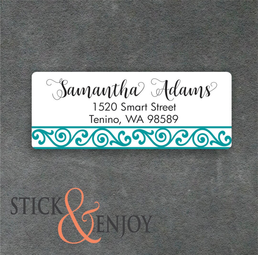 Return Address Labels, Personalized Address Labels, Custom Address ...