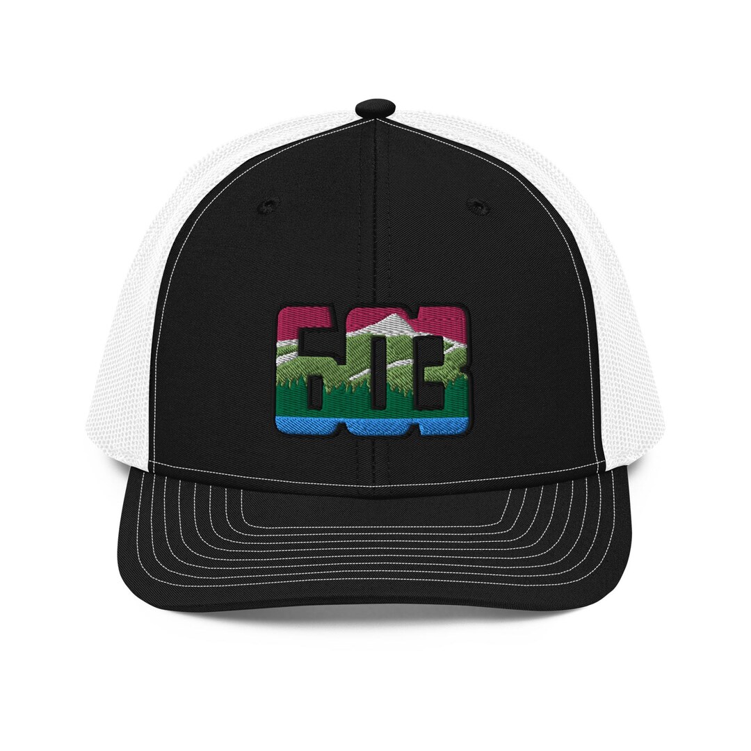New Hampshire Trucker Cap Mt. Chocorua Embroidered 603 NH - Etsy