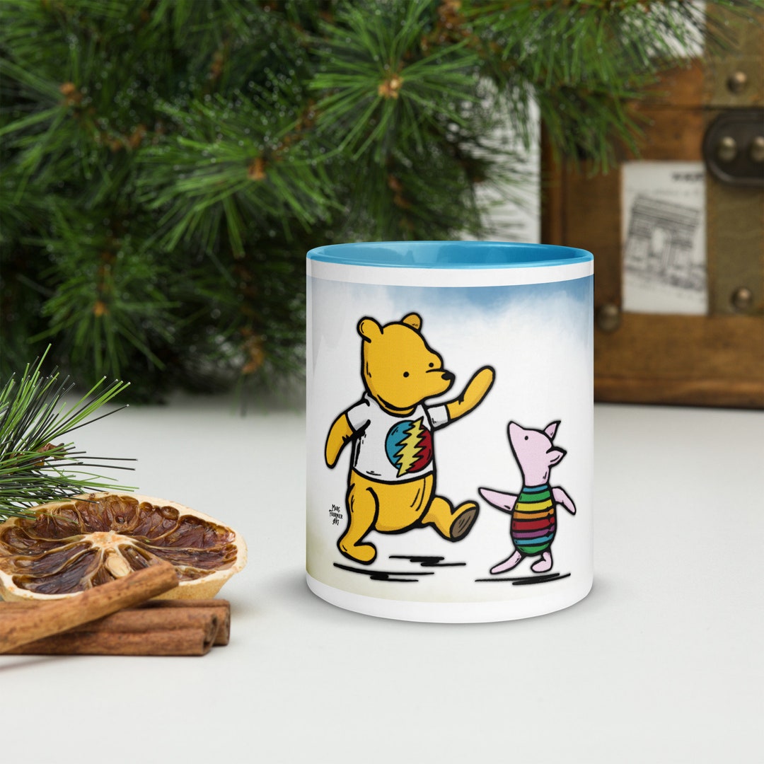 Dancing, Vintage Pooh & Piglet, Jam Band - Ceramic Mug - Etsy