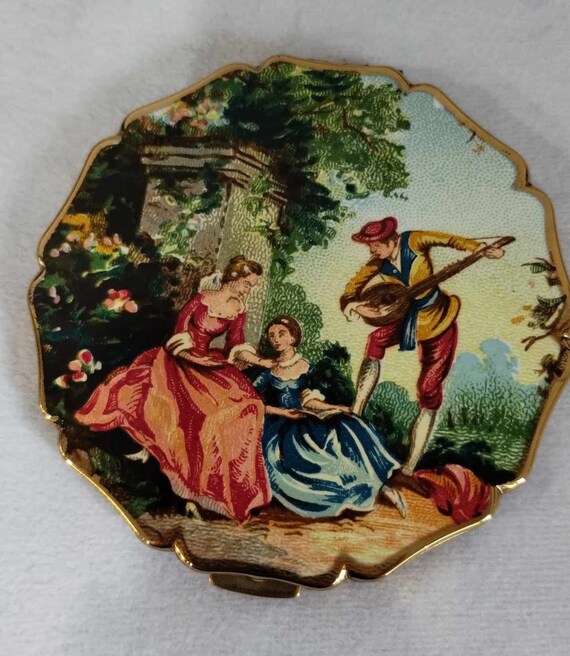 Vintage Stratton Cigarette Case and Compact Powder Mi… - Gem