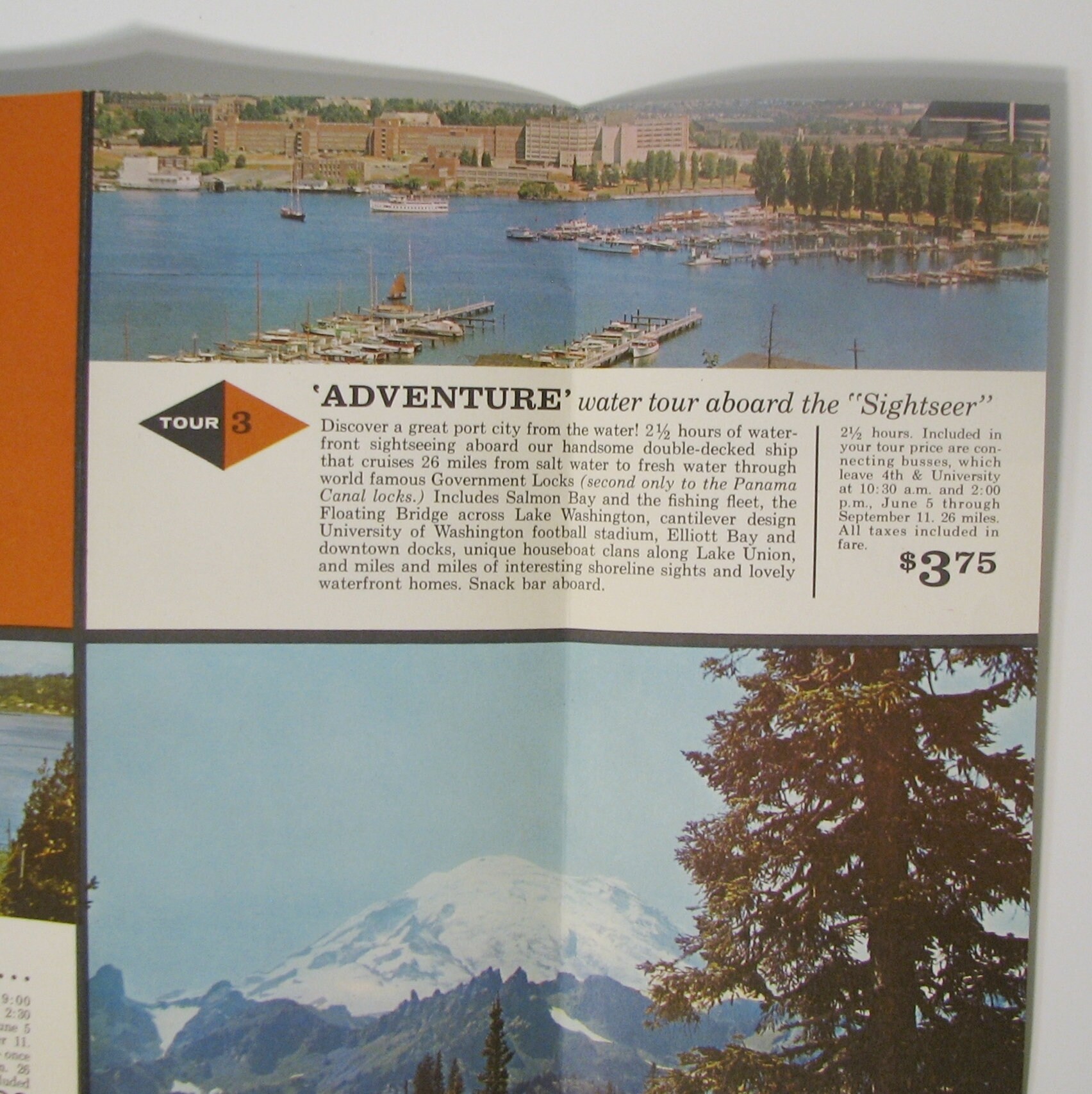 Discover Seattle the Gray Line Travel Brochure Vintage Travel - Etsy