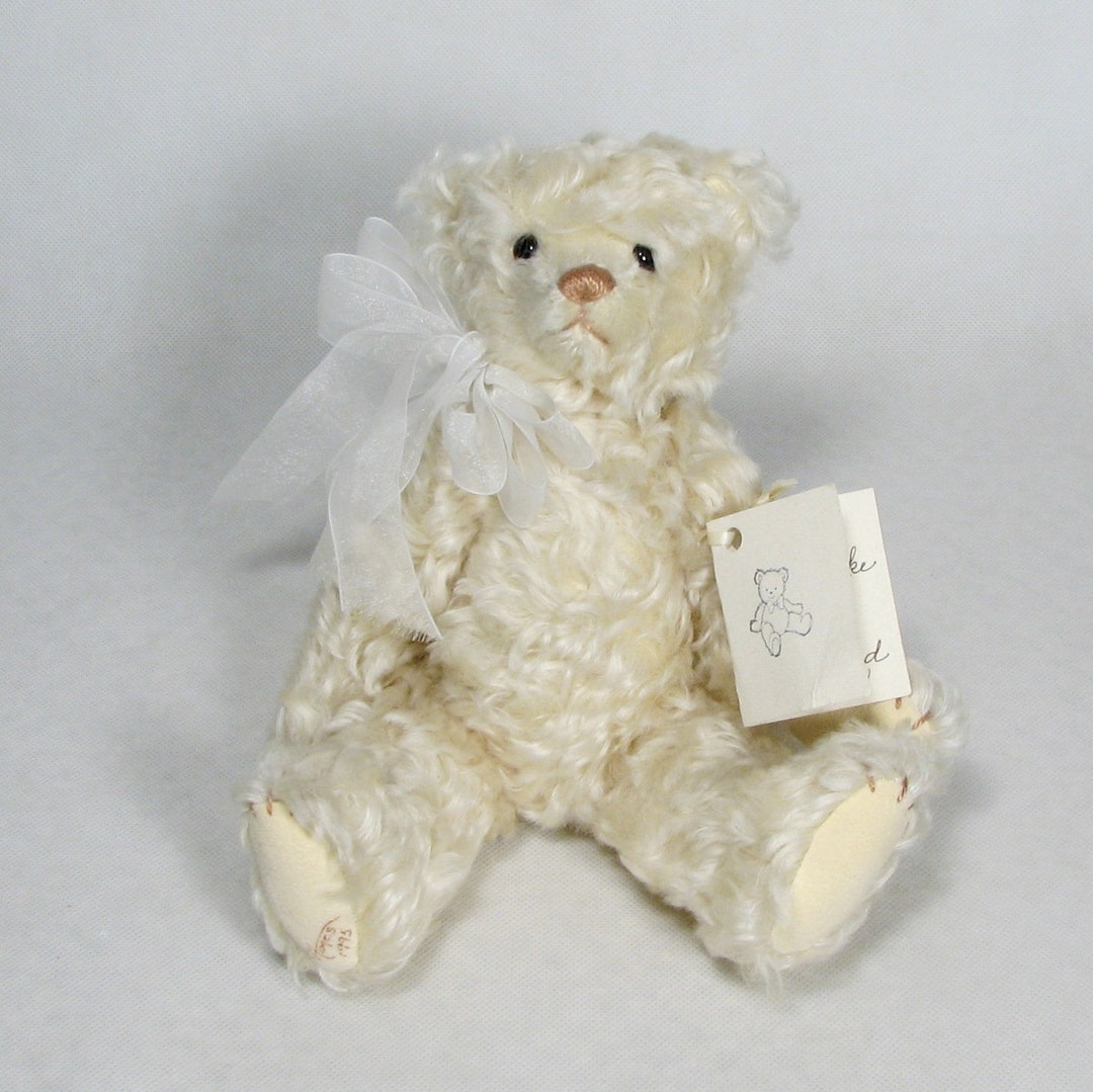 Vintage Mohair Teddy Bear Snowflake by Ken & Carol Himes Ft - Etsy