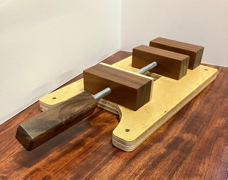 Woodworking Vise Plans | INSTANT DOWNLOAD | Vise for Drilling | DIY ...