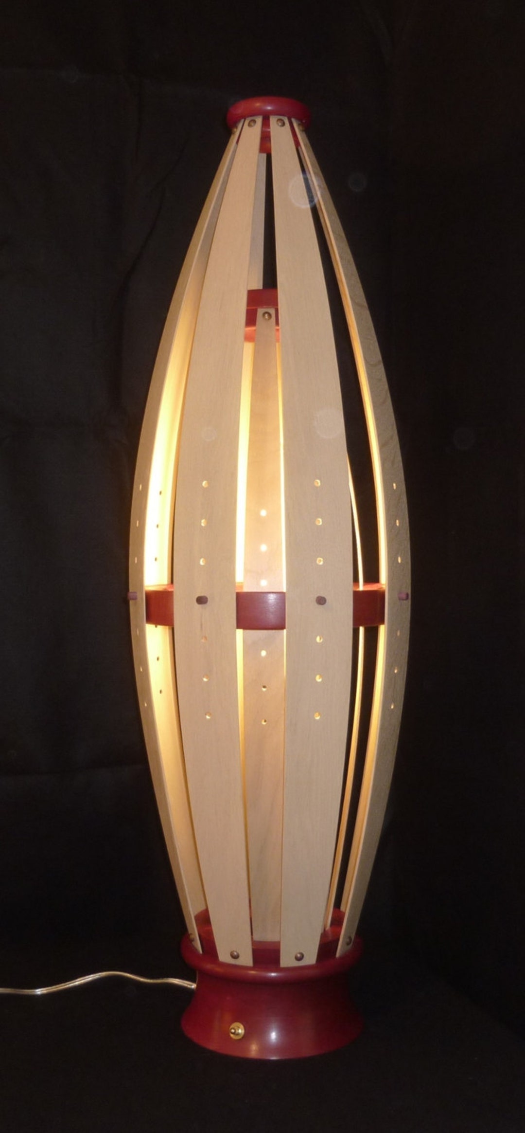 Cool Contemporary Table Lamp - Etsy