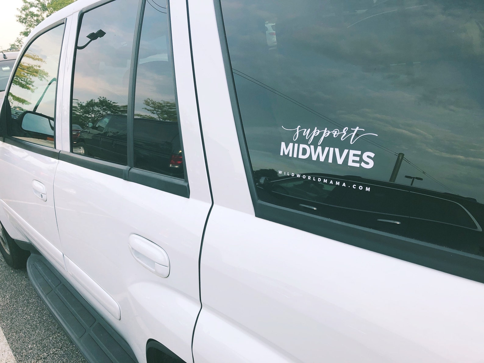 Support Midwives Car Window Decal Sticker - Etsy