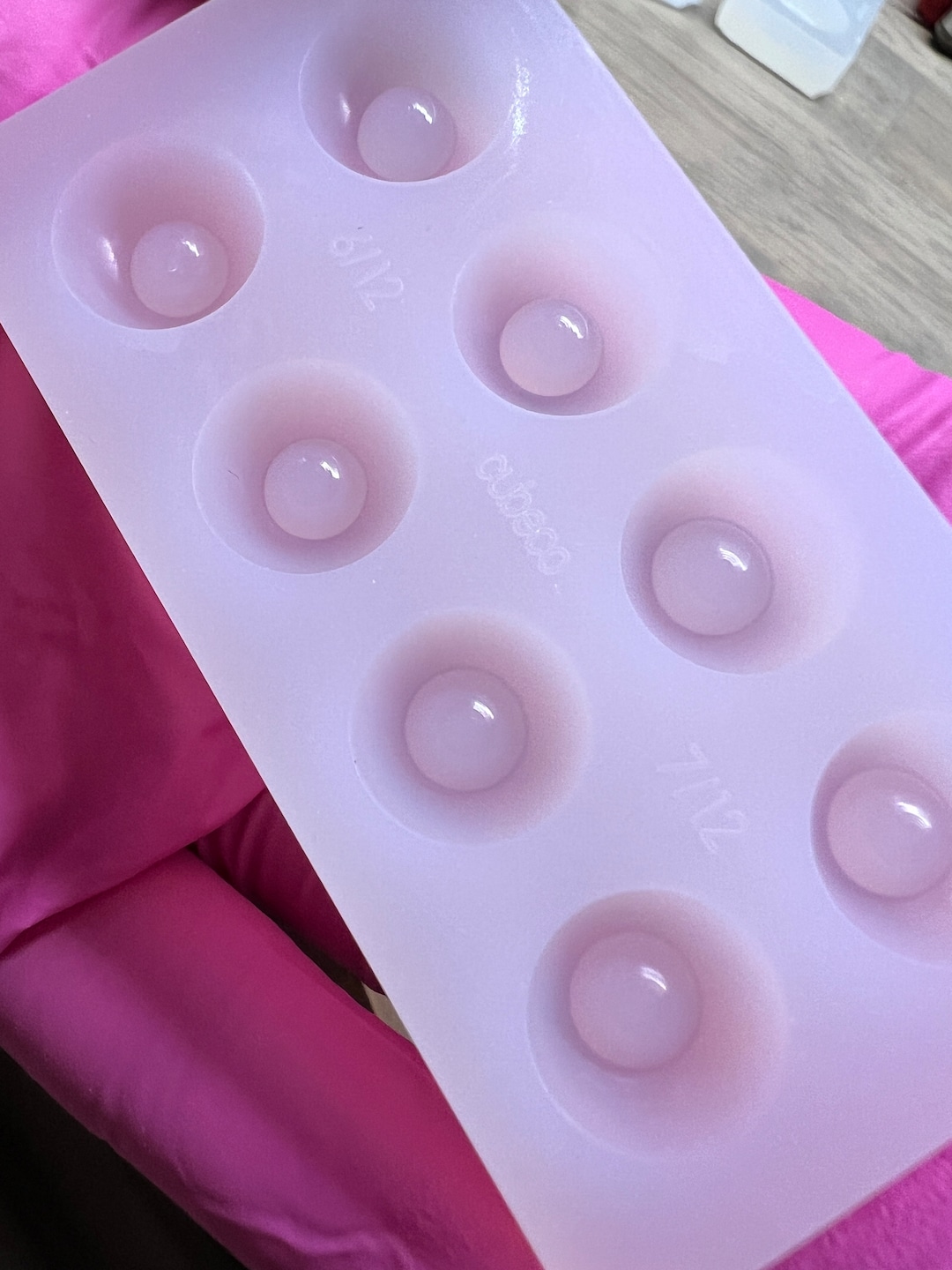 NEW 12mm Silicone Eye Mold Make 4 Pairs of 12mm Eyes, 2 Pair With 6mm ...