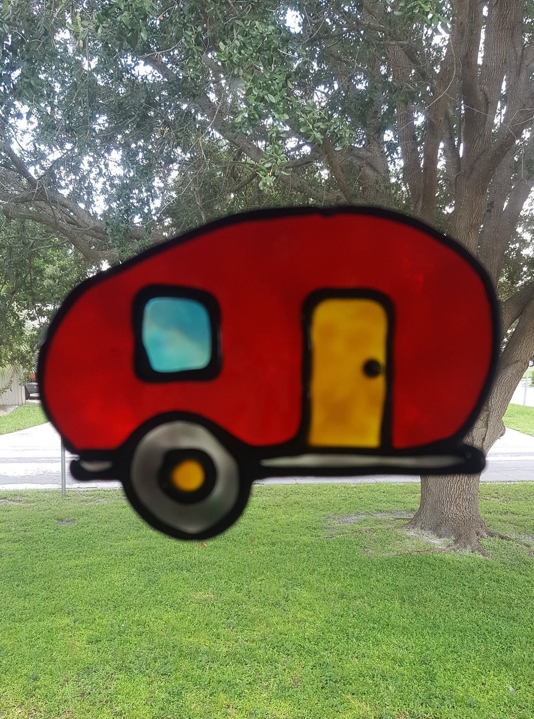 Gallery Glass Window Cling Camper - Etsy