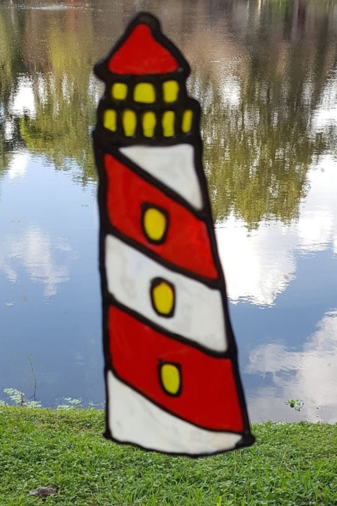 Gallery Glass Window Cling Lighthouse - Etsy