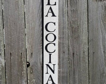 Vertical sign | Etsy
