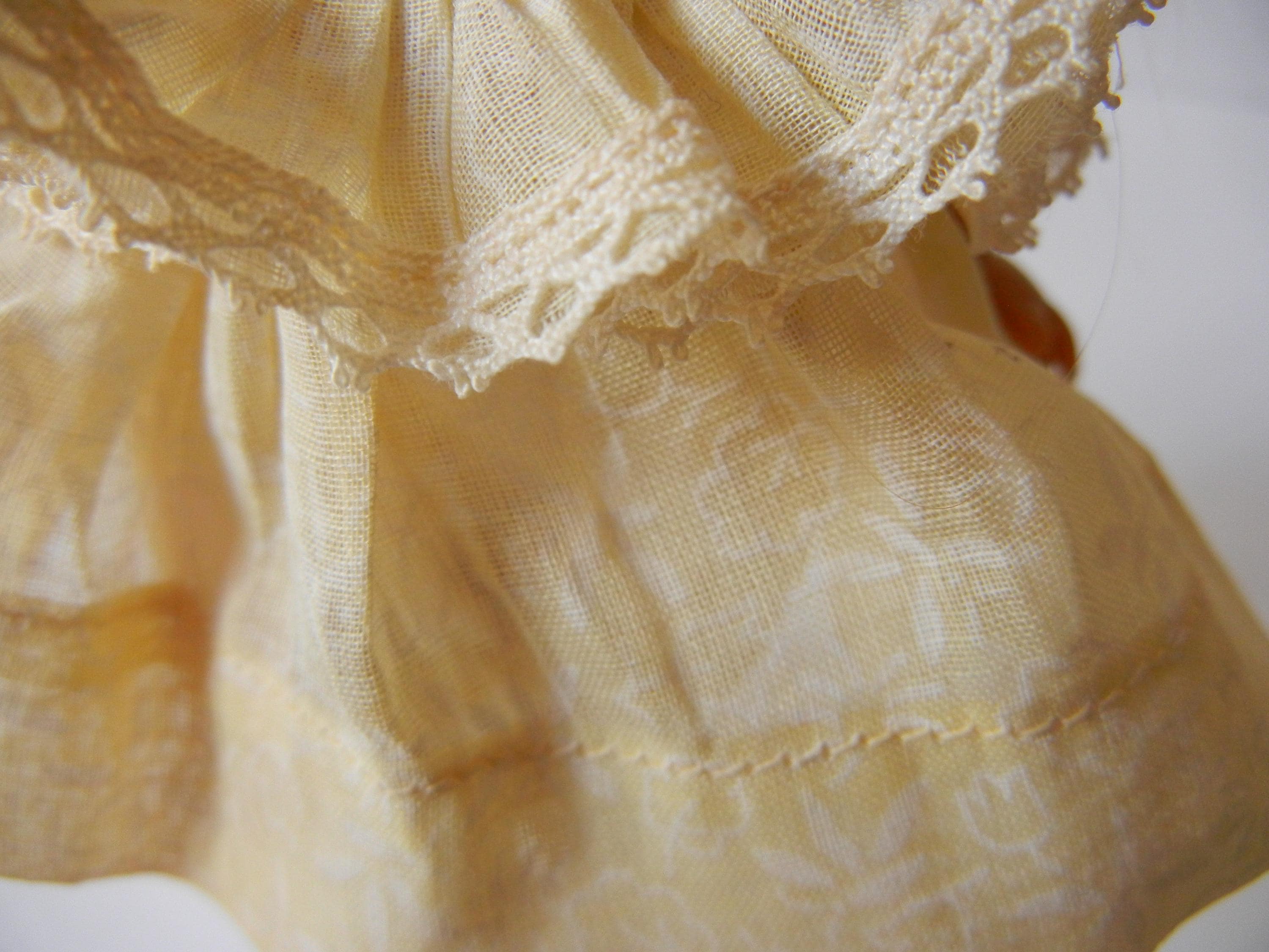 Vintage 1948-1950 Painted Eye Vogue Doll, Long Blond Hair, Organdy Dress W/matching Bloomers ...