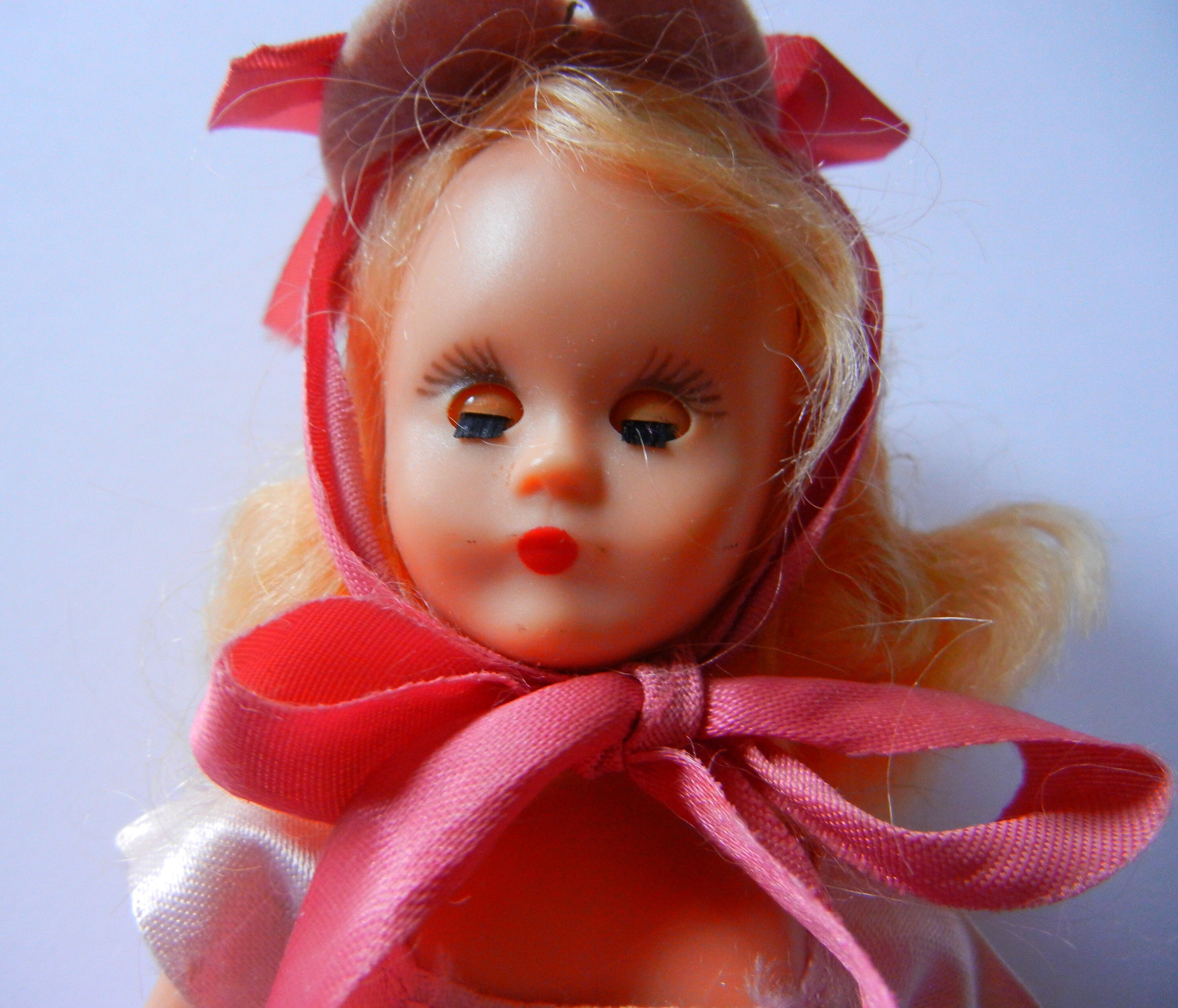 Vintage 1960s Hard Plastic Storybook Doll Jointed Arms, Legs, Neck, 6 ...