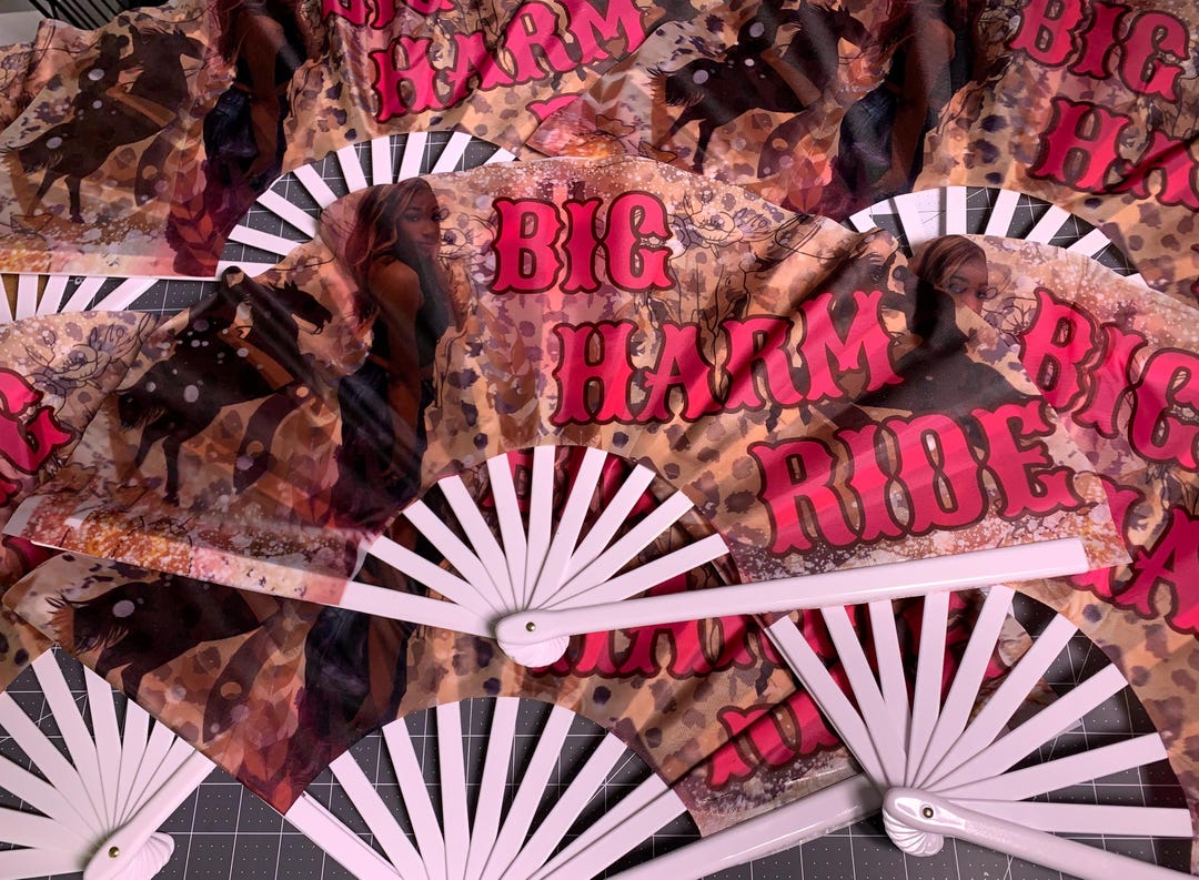 Custom Hand Held Clacking Fans | Where Them Fans AT | Snap, Line Dance ...