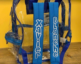 Clear, Custom-made, Personalized Backpacks - Etsy