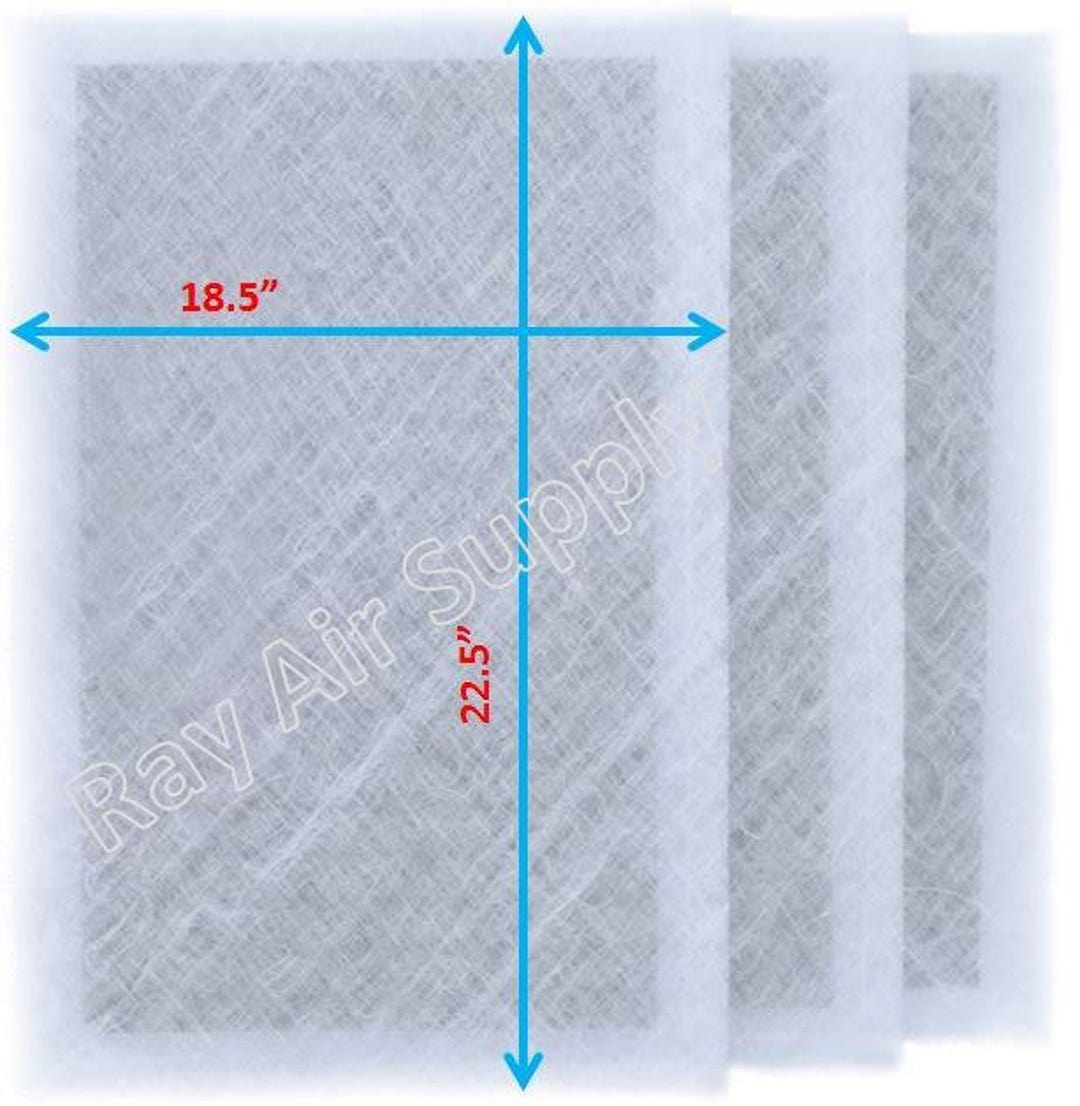 Rayair Supply 20x25 Replacement Filter Pads Compatible With Solaceair ...