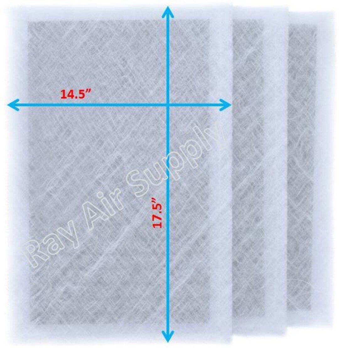 Rayair Supply 16x20 Replacement Filter Pads Compatible With Solaceair ...