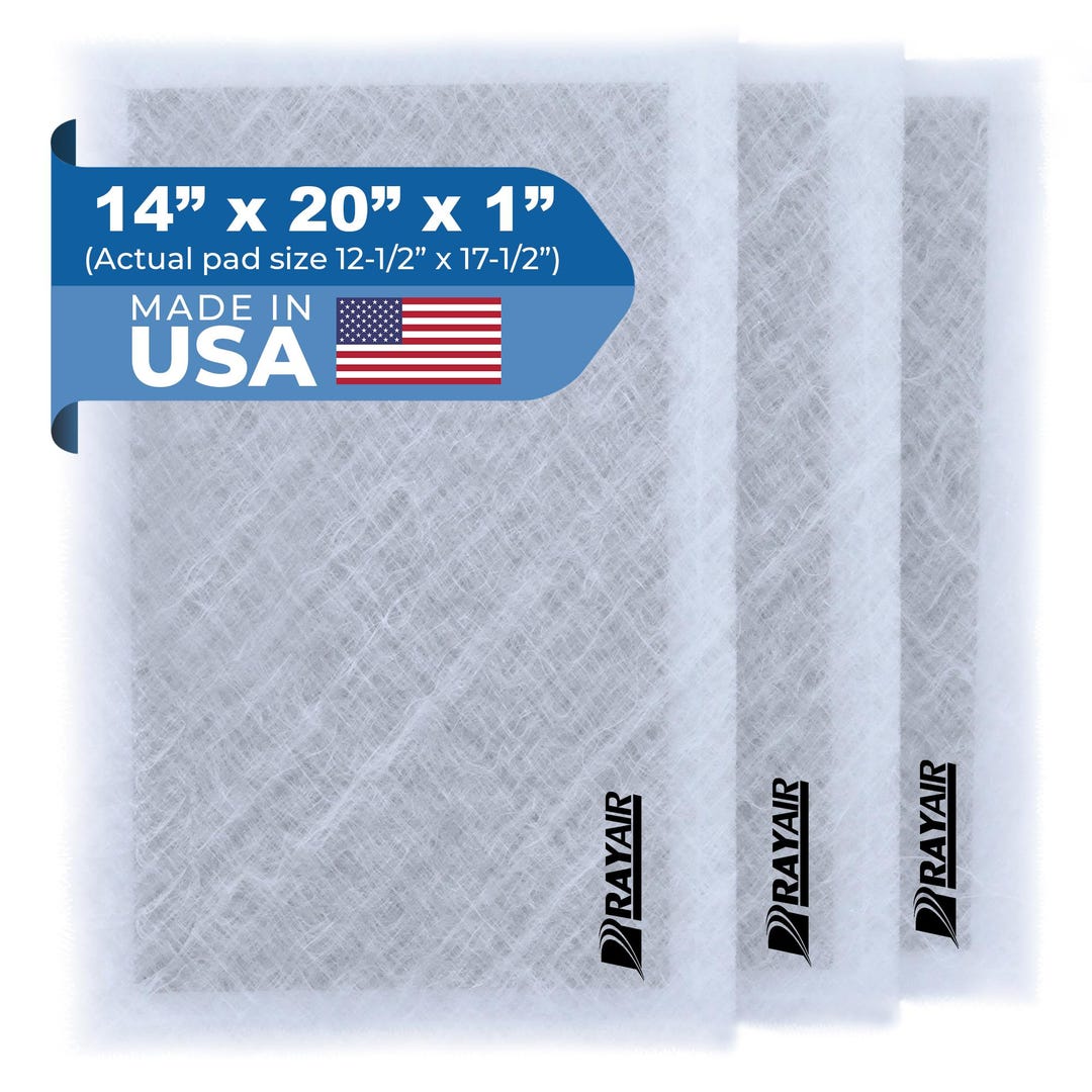 RAYAIR SUPPLY 14x20 Replacement Filter Pads Compatible With Stratosaire ...