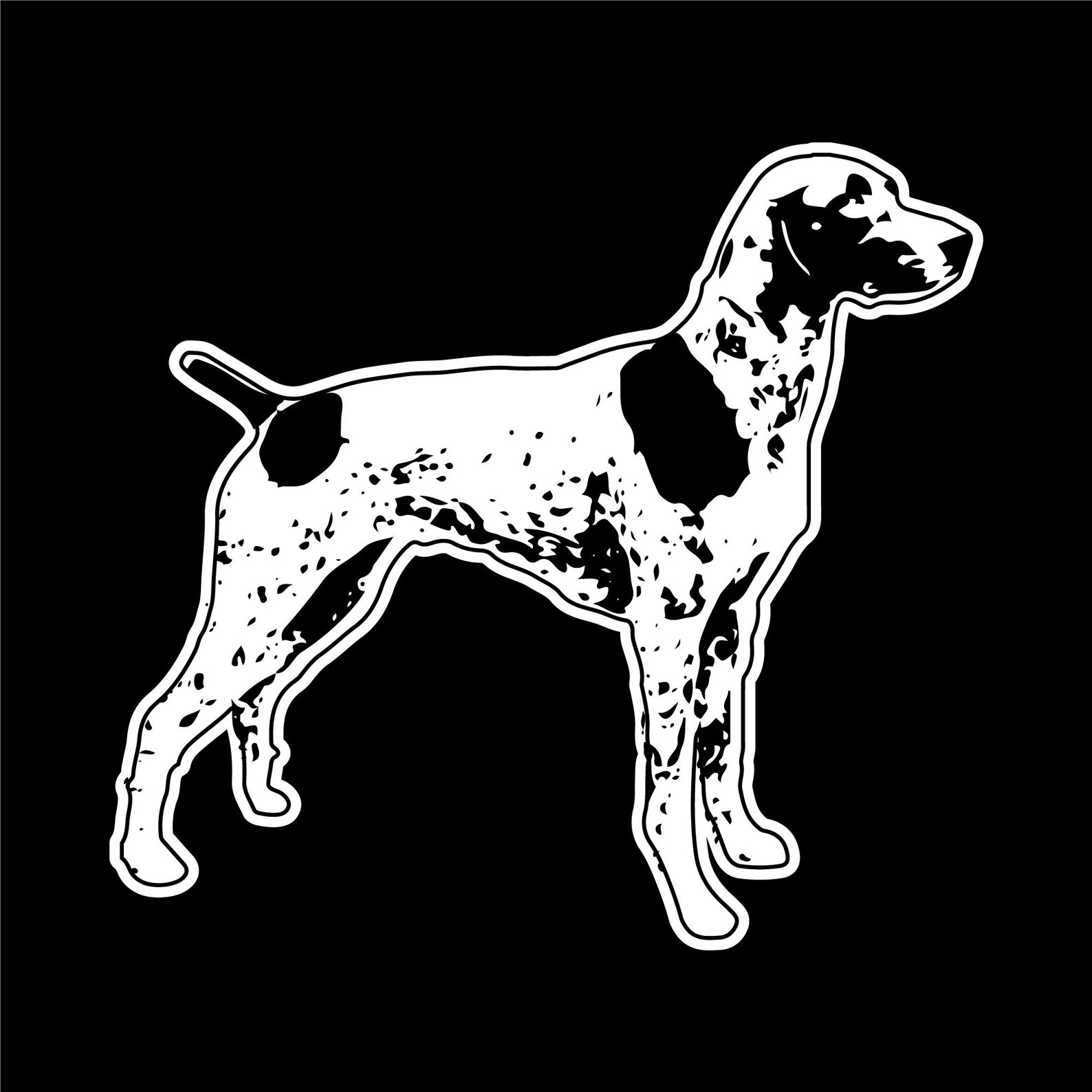German Shorthaired Pointer Car Decal. German Shorthaired - Etsy