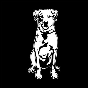 Labrador Retriever Car Decal. Labrador Retriever Sticker. Dog Decal. - Etsy