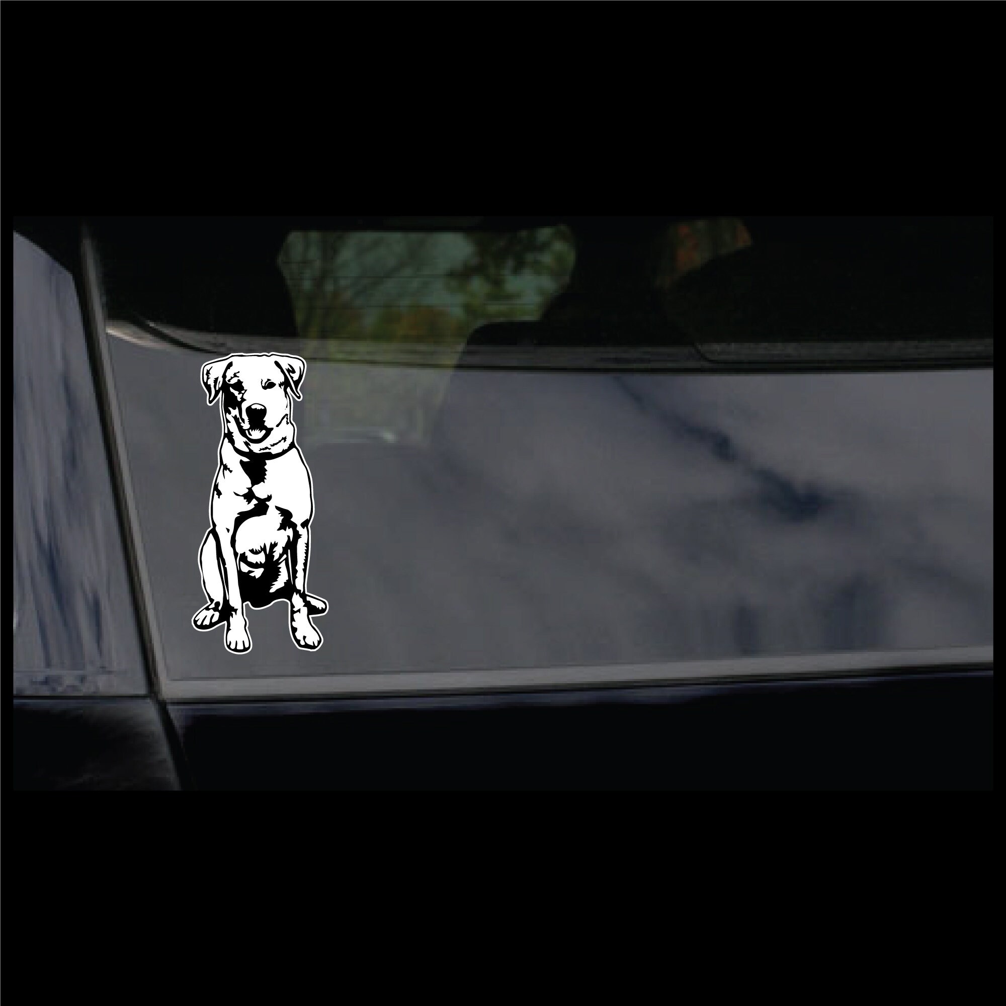 Labrador Retriever Car Decal. Labrador Retriever Sticker. Dog | Etsy