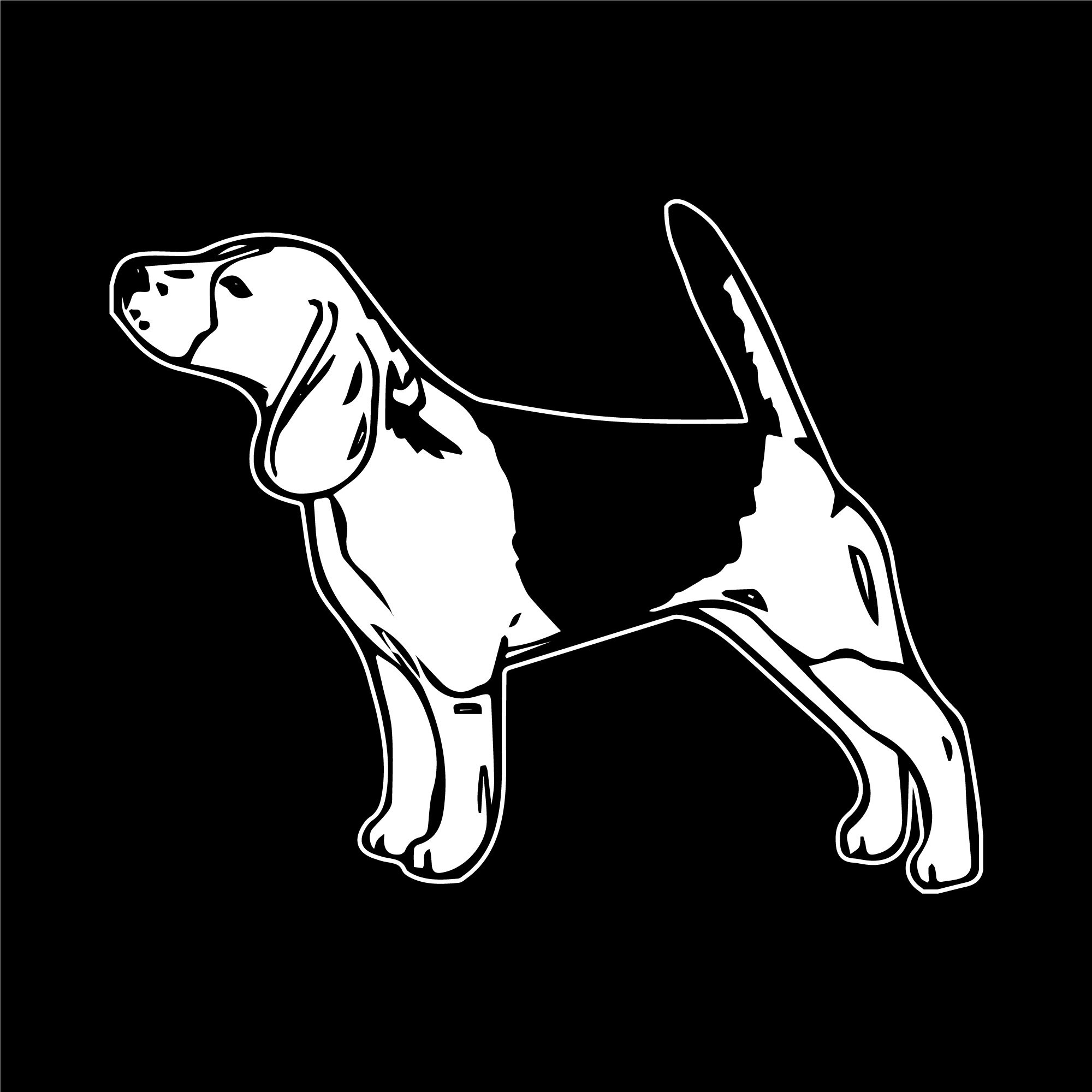 Beagle Car Decal. Beagle Sticker. Dog Decal. - Etsy Canada