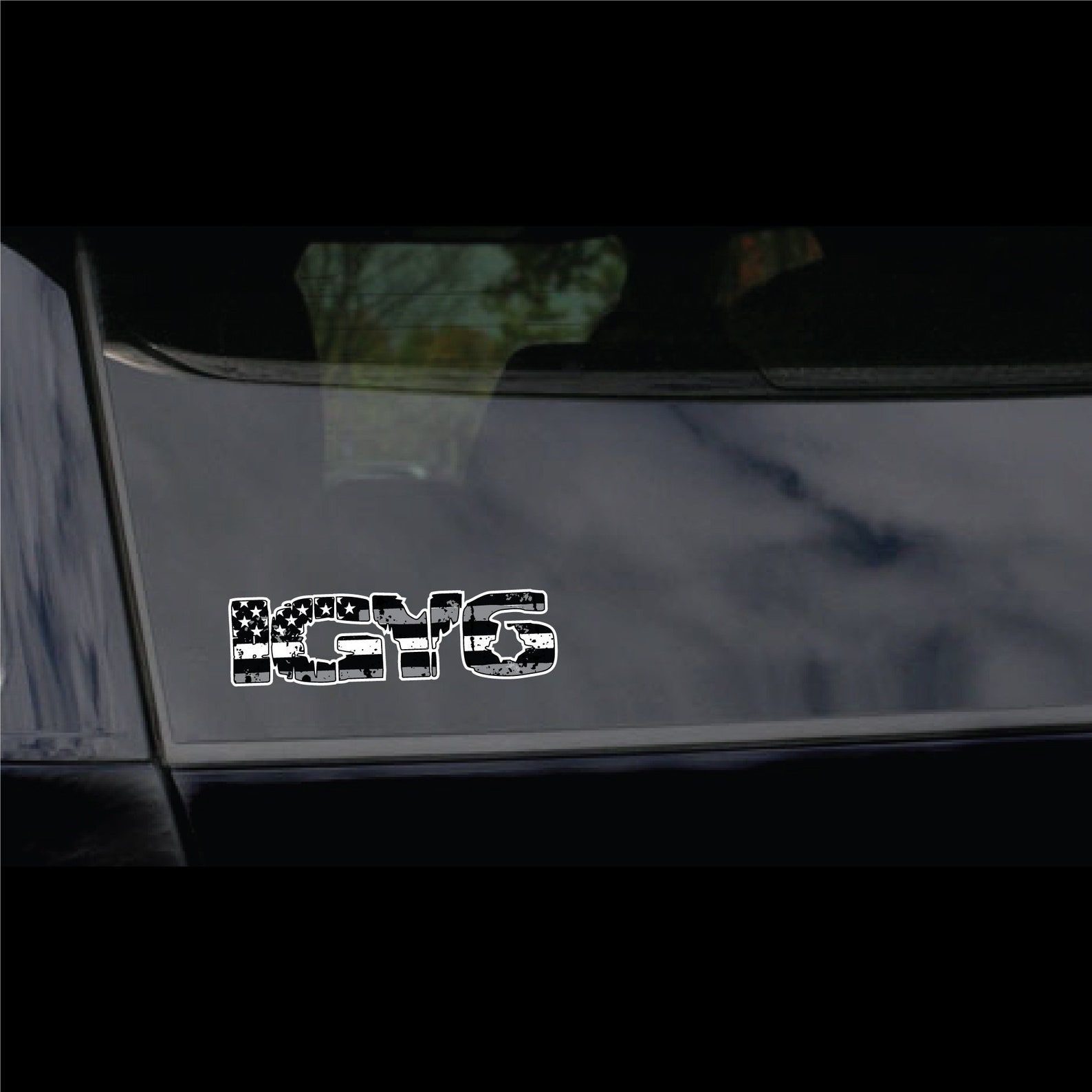 Thin White Line EMT I Got Your 6 Car Decal. Vinyl Decal. EMS Sticker ...