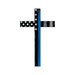 Thin Blue Line Cross Vehicle Decal. Vinyl Decal. Law Enforcement ...