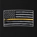Thin Gold Line Dispatcher American Flag Beanie. Dispatcher Stocking Cap ...