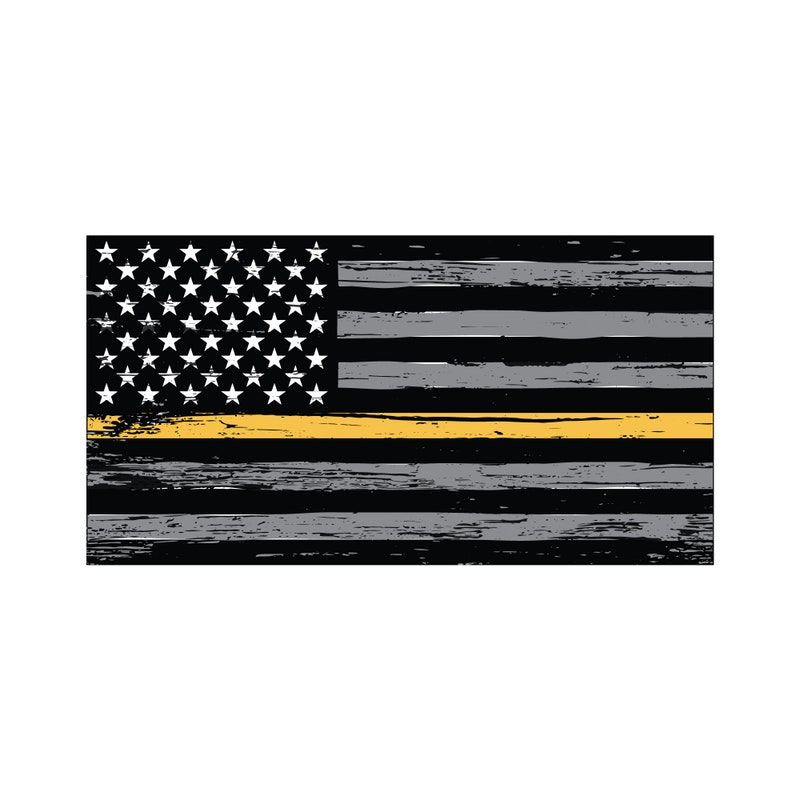 Thin Gold Line Decal - Etsy
