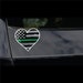 Thin Green Line Border Patrol and Military American Flag Heart Vehicle ...