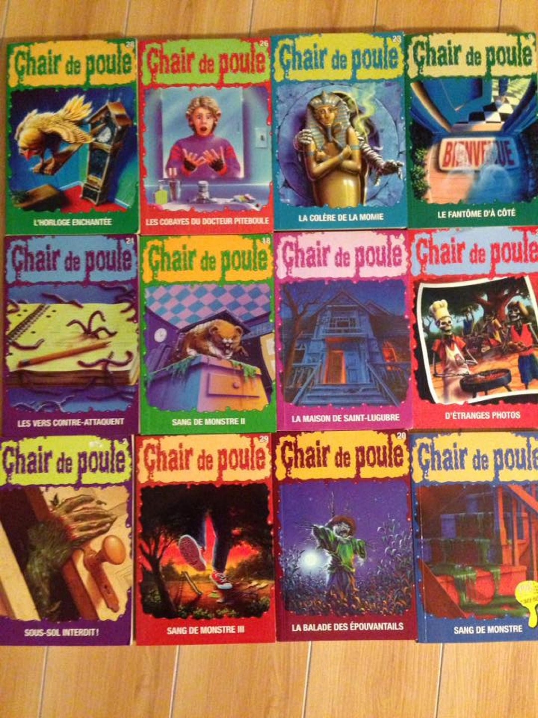 French Goosebumps Books - Etsy
