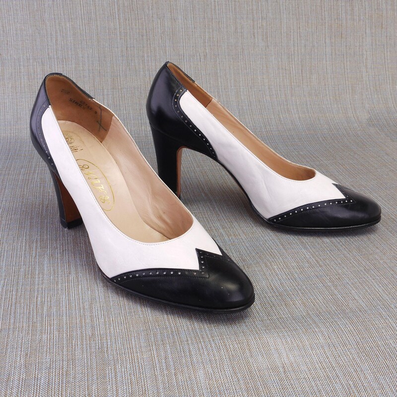 Spectator Pumps - Etsy