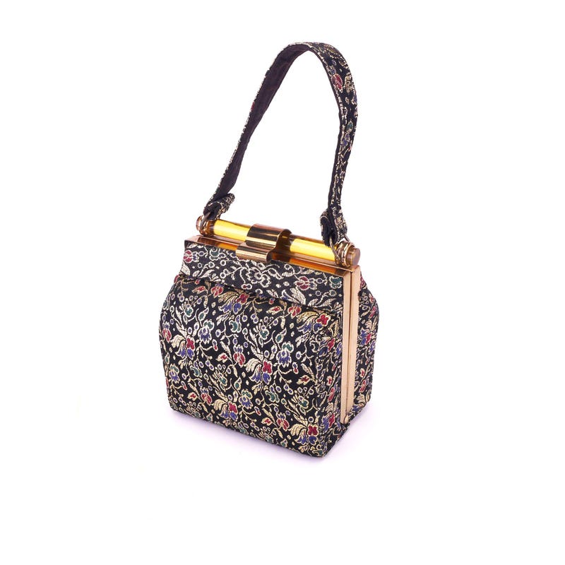 Lucite Bag With Rhinestones - Etsy UK