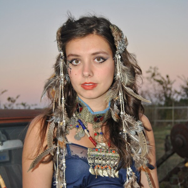 Hippie Hair Falls - Etsy