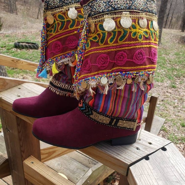Gypsy Boots - Etsy