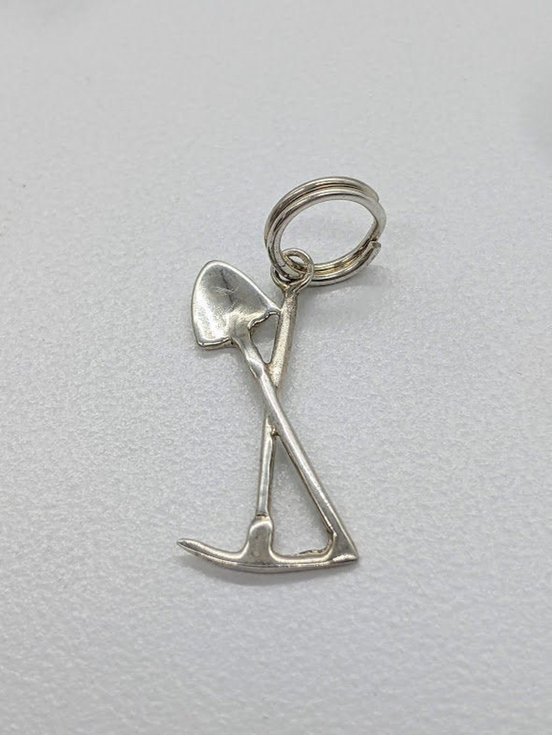 Mining, Pickaxe, Shovel, Silver Charms, Pickaxe Charm, Shovel Charm ...