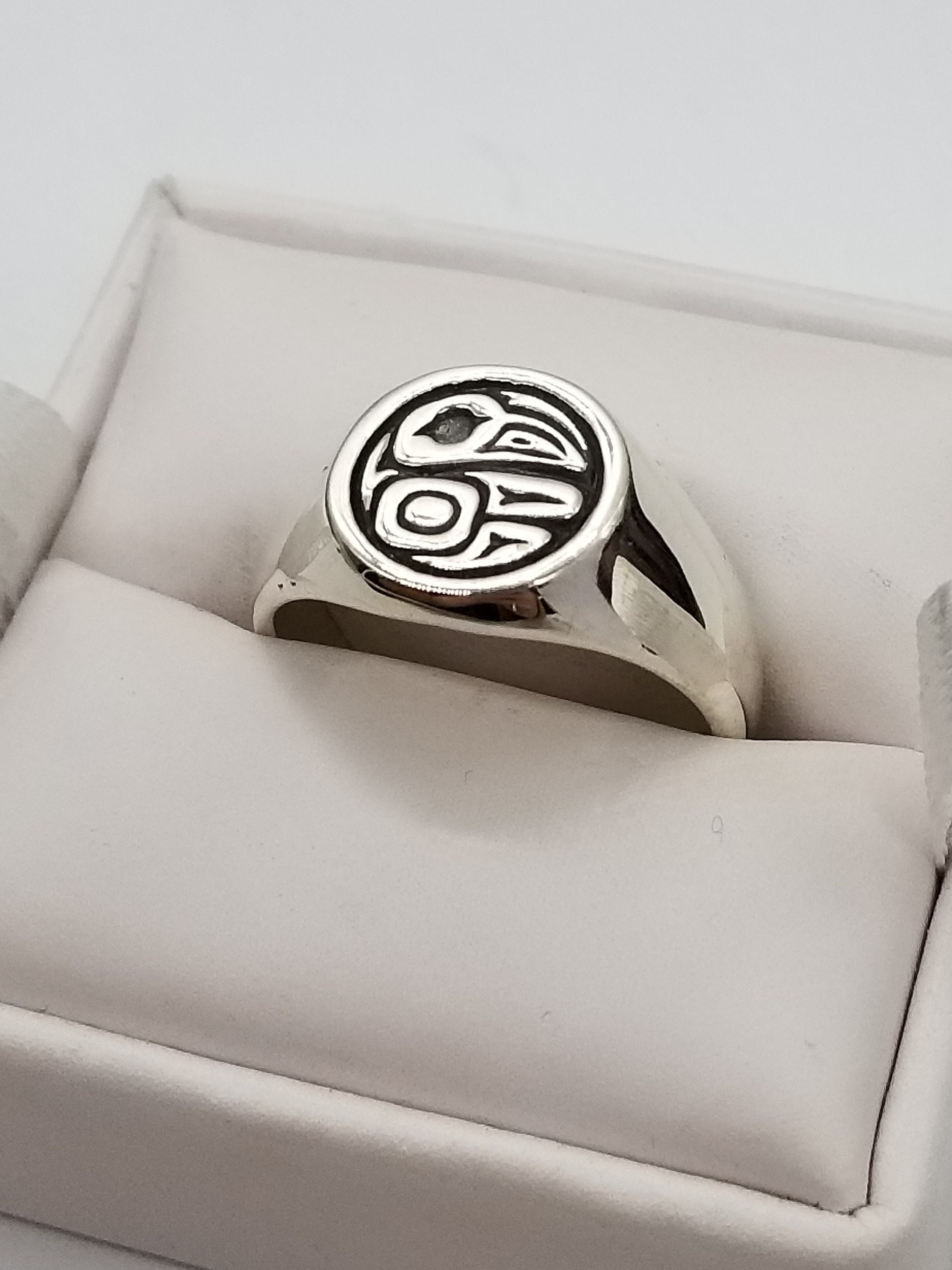 Native Collection Native Raven Ring Women's Signet Ring - Etsy