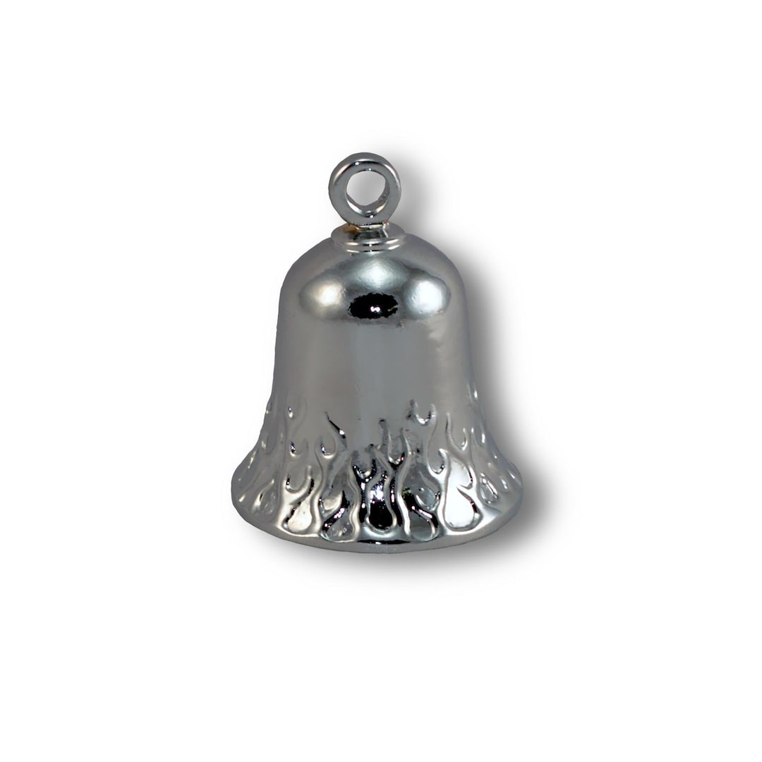 Flame Chrome Plated Brass Bell - Etsy