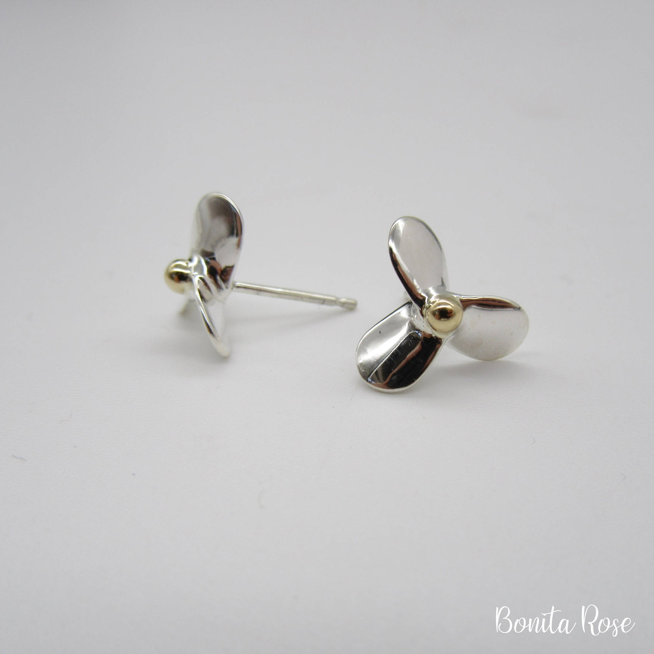 Propeller Earrings - Propeller - Boat Propeller - Propeller Jewelry ...