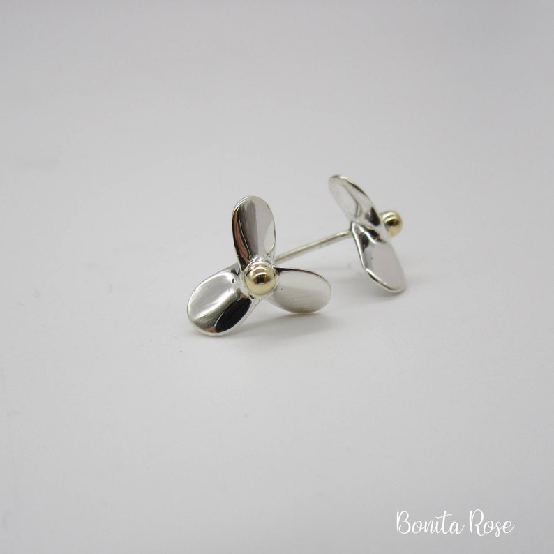 Propeller Earrings - Propeller - Boat Propeller - Propeller Jewelry ...