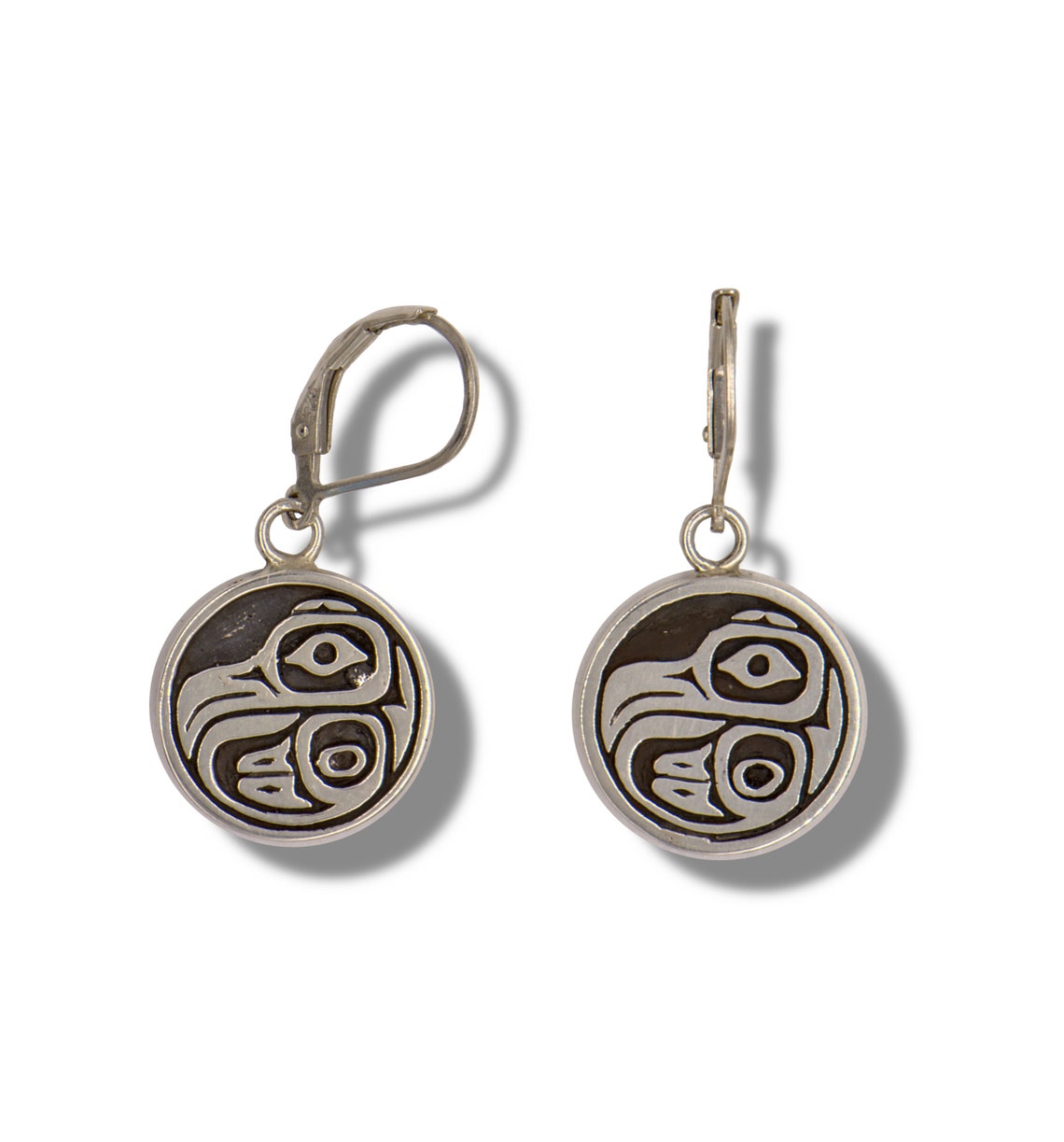 Native Eagle Jewelry Eagle Round Earrings Native Eagle Head | Etsy