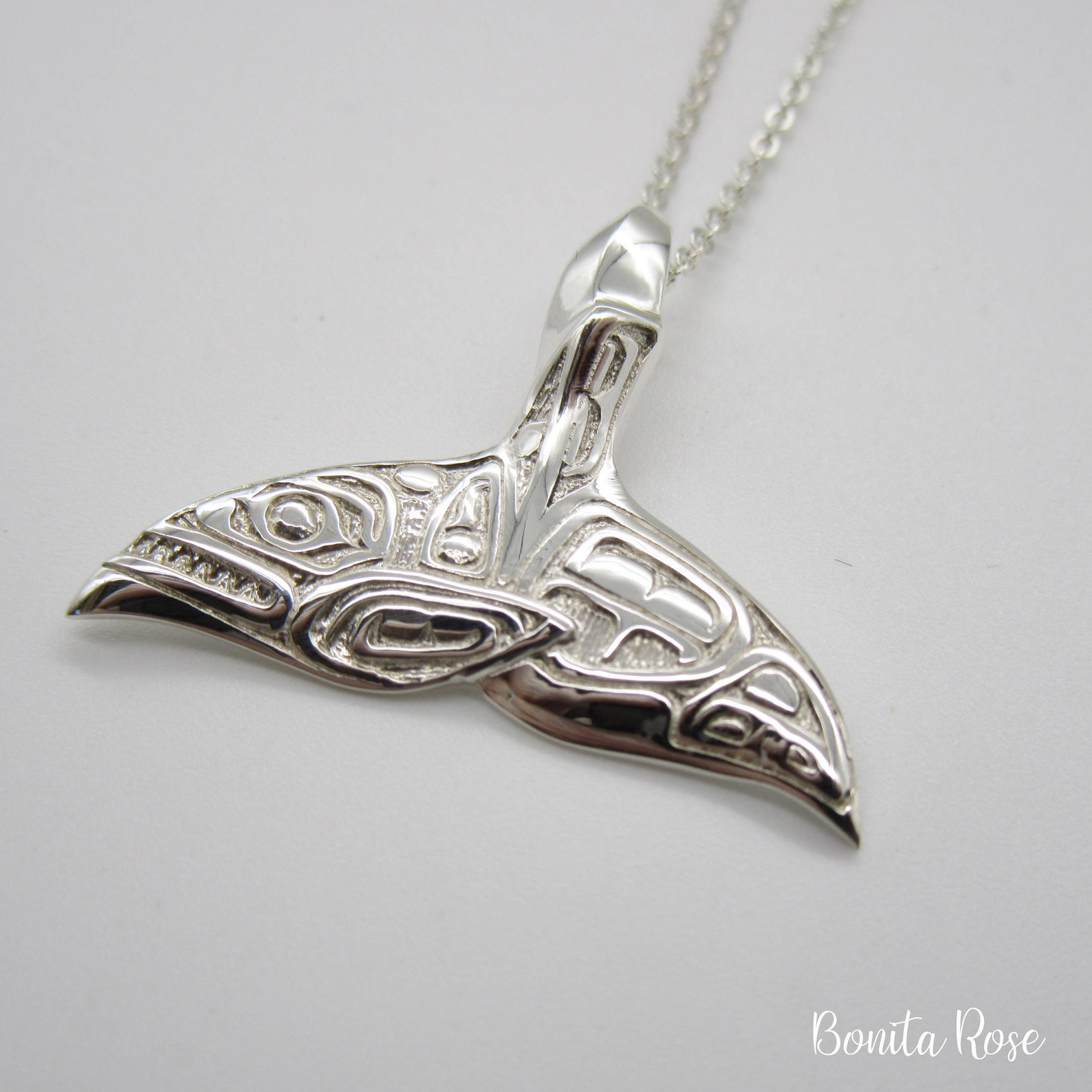 Native Collection Orca Necklace Orca Sterling Silver Whale - Etsy