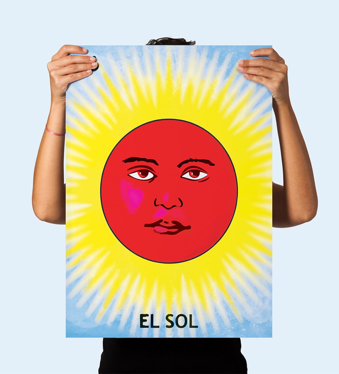 Sun El Sol Loteria Art Print Retro Mexican Loteria Pop Art | Etsy