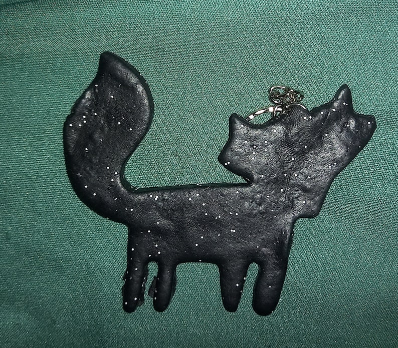 Black Fox Key Ring, Fox Keychain - Etsy