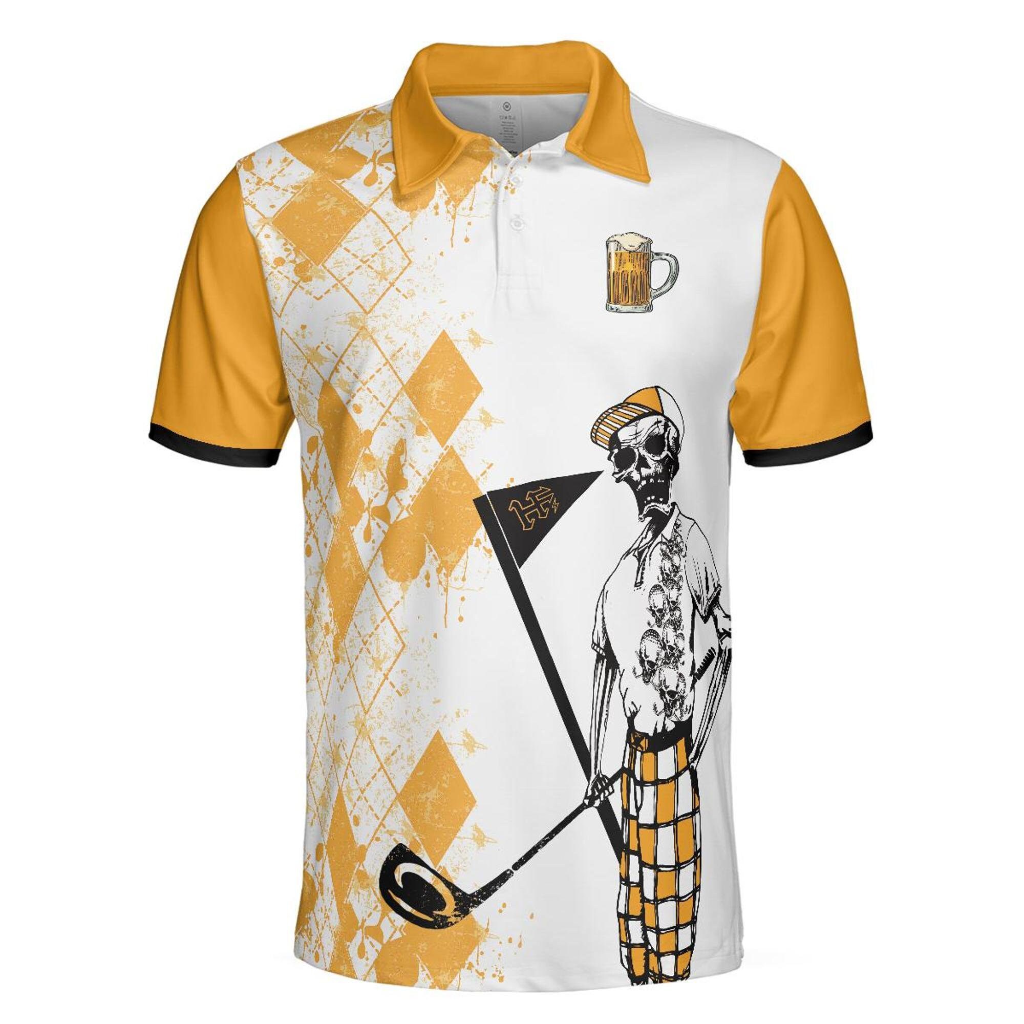Weekend Forecast Beer And Golf Polo Shirt For Golfer Personalized Golf ...