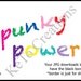 Digital Download Punky Power Punky Brewster 1980's TV Quote Pop Culture ...
