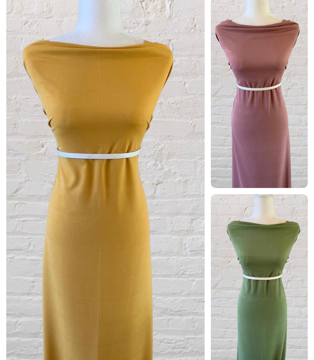 Knit Fabric by the Yard, Poly Knit Fabric, Knit Fabric by the Yard for ...