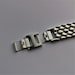 Silver Stainless Steel Wrist Watch Band Bracelet Extender With Fold ...