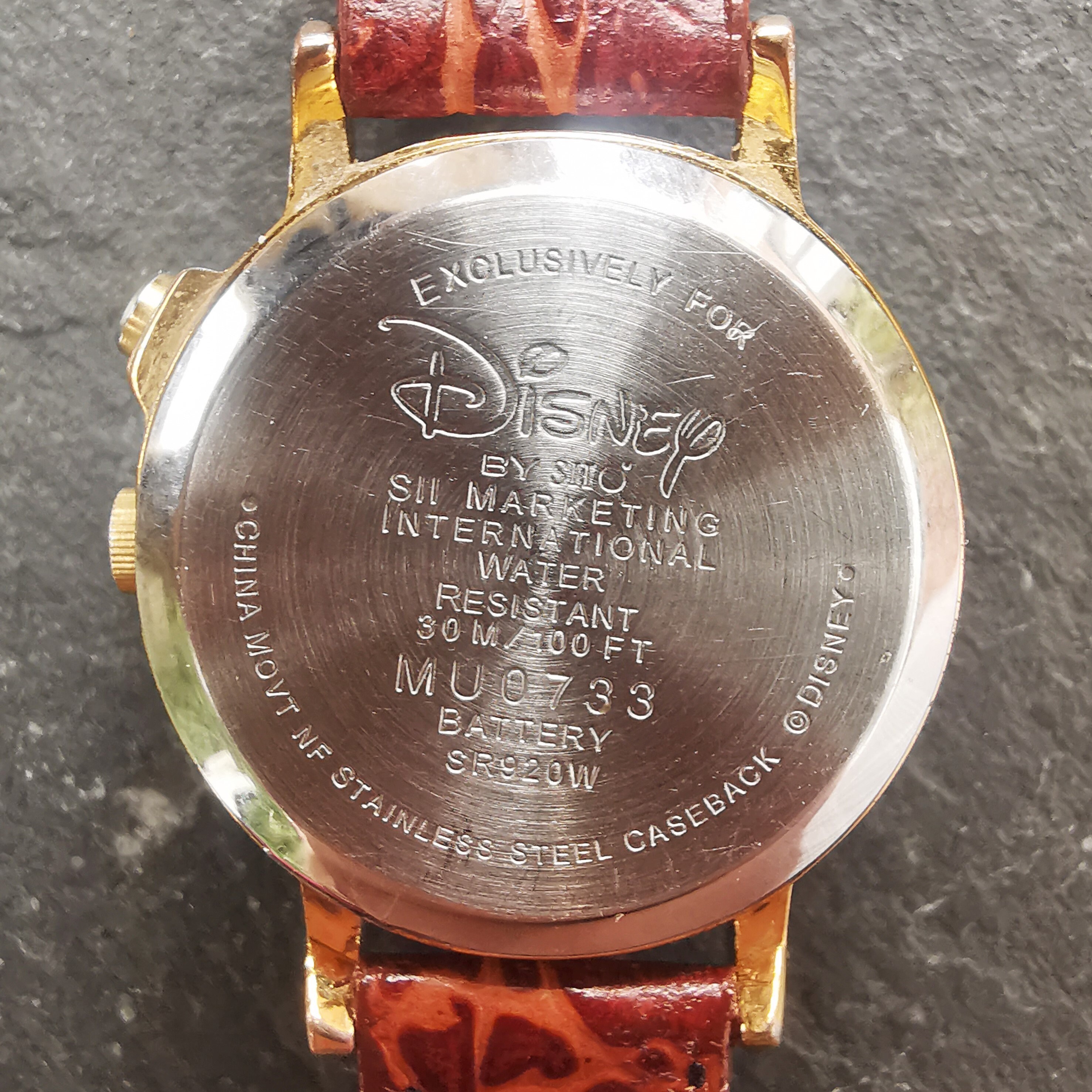Vintage Women's Disney Quartz Watch // Plays Music // With Mini and ...
