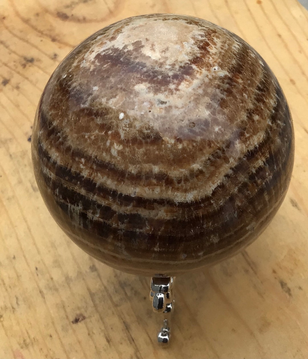Aragonite Sphere, Banded Aragonite Sphere, Aragonite Crystal - Etsy