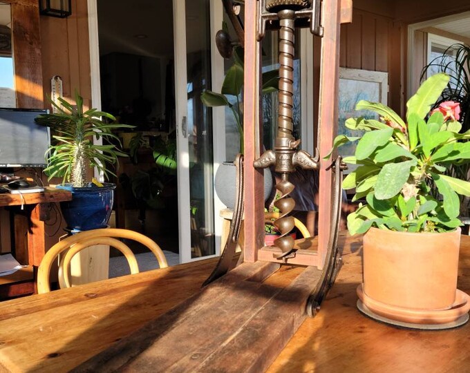 Antique Beam Boring Machine - Etsy